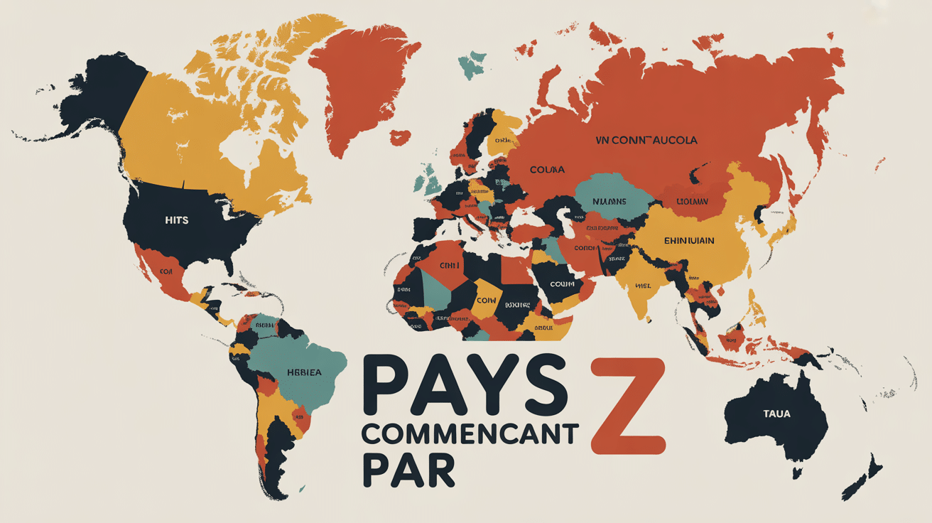 Pays Z : Liste Complète des Pays Z