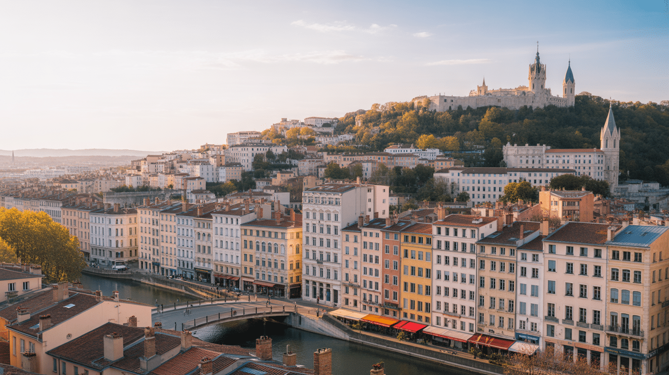 Les quartiers idéaux de Lyon selon votre voyage